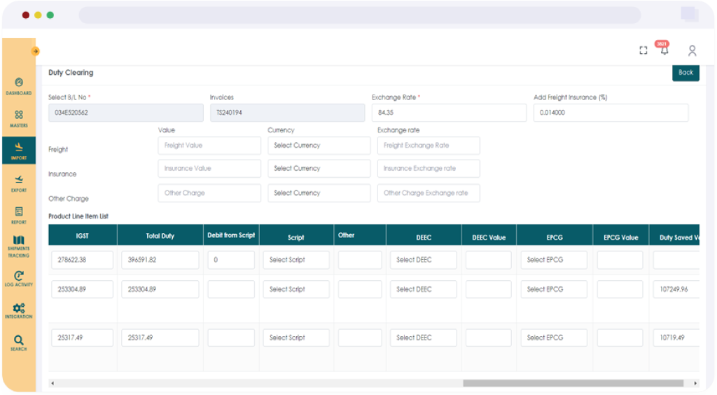 Trezix - Global Trade Management Platform